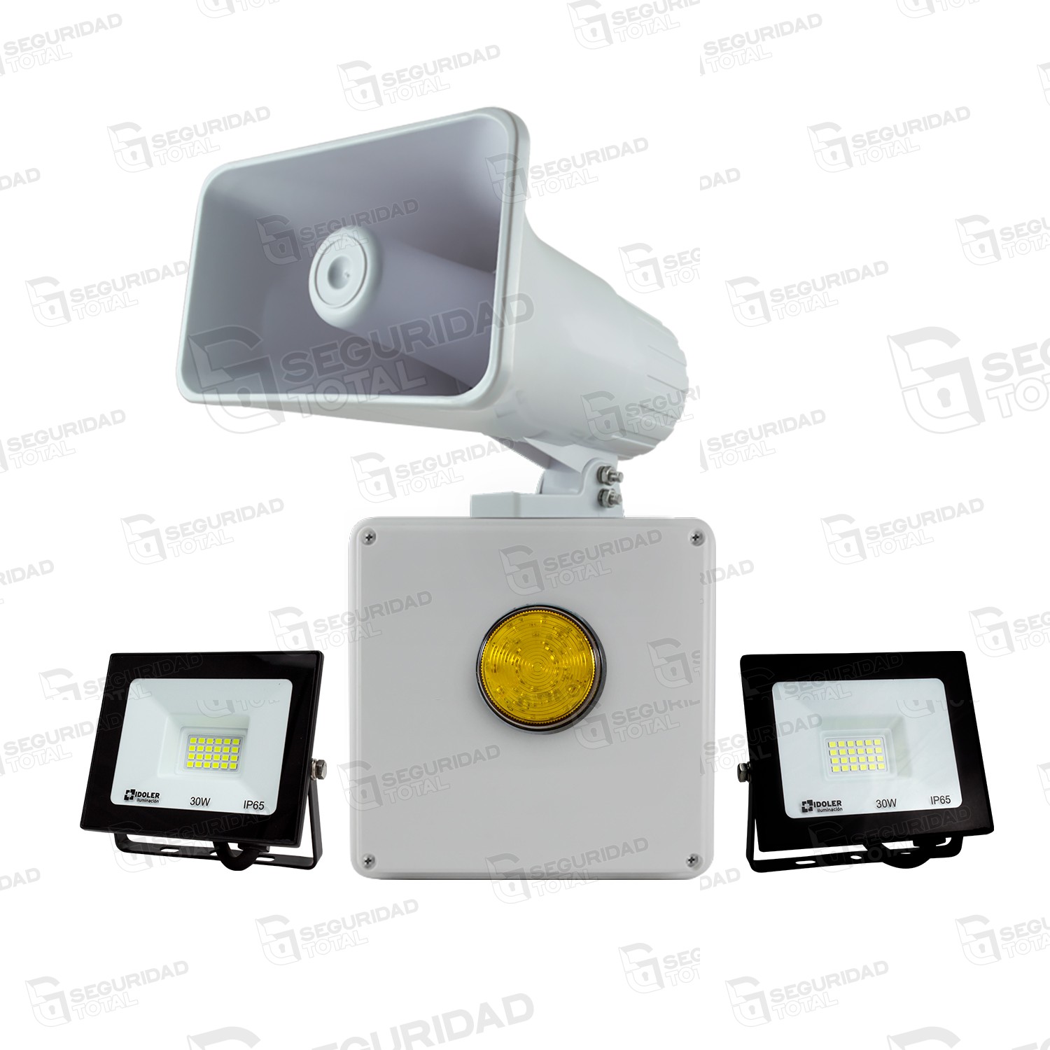 Kit alarma barrial vecinal Hexacom AVREVO400T 200 Mts. de alcance