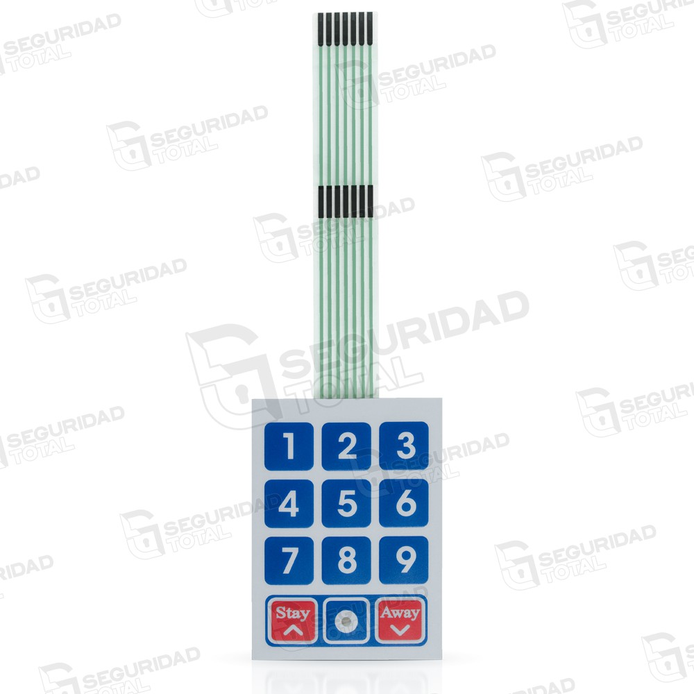 Teclado flat autoadhesivo para centrales Marshall 1 y 2