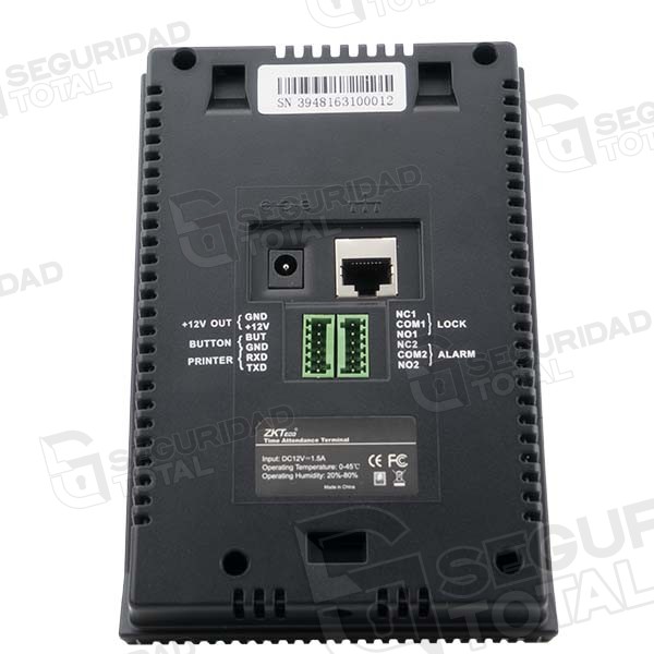 Terminal de Reconocimiento Facial Para Gestión de Asistencia y ...