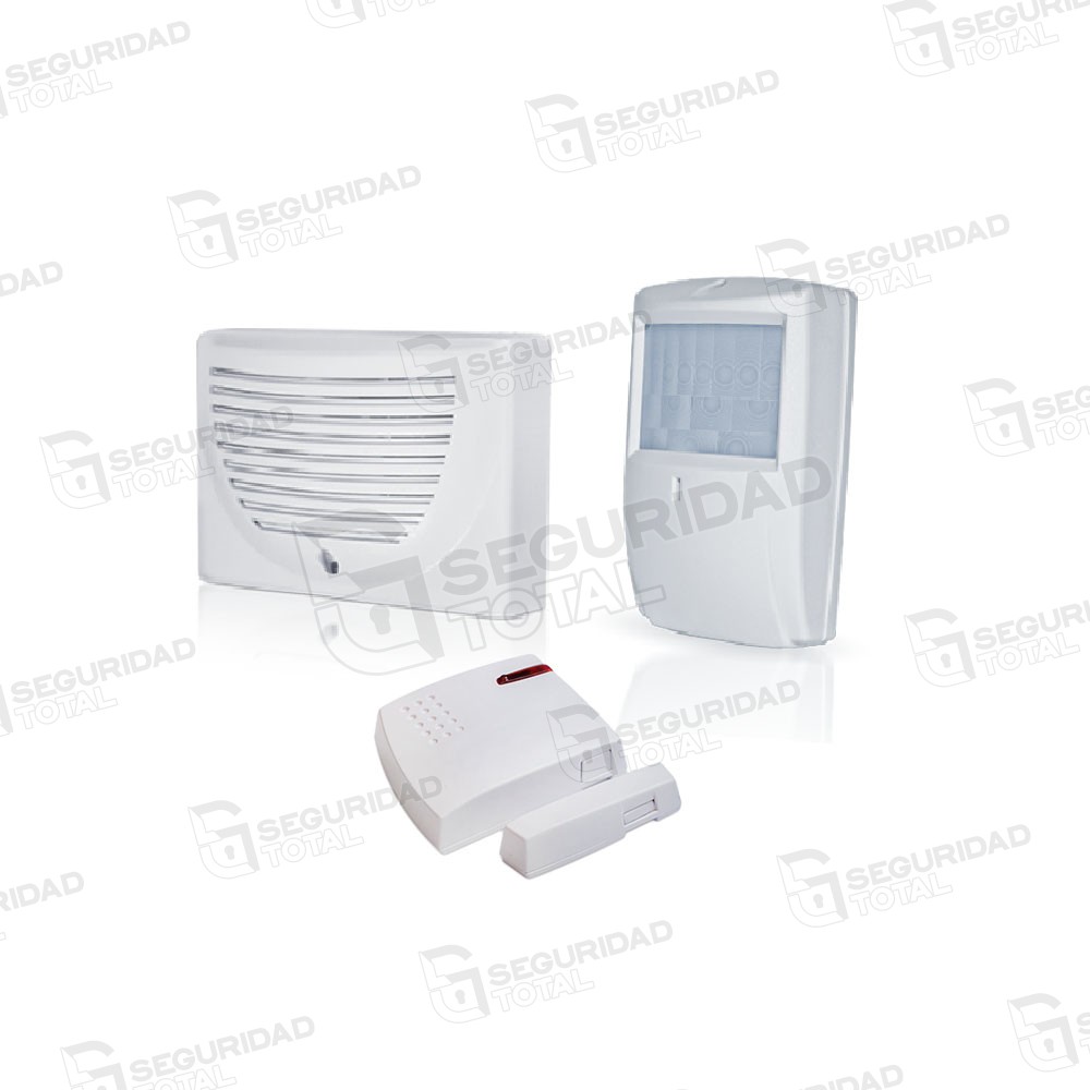 Kit Alarma Marshall con llamador GSM - 8 zonas inalámbricas y 4 ...